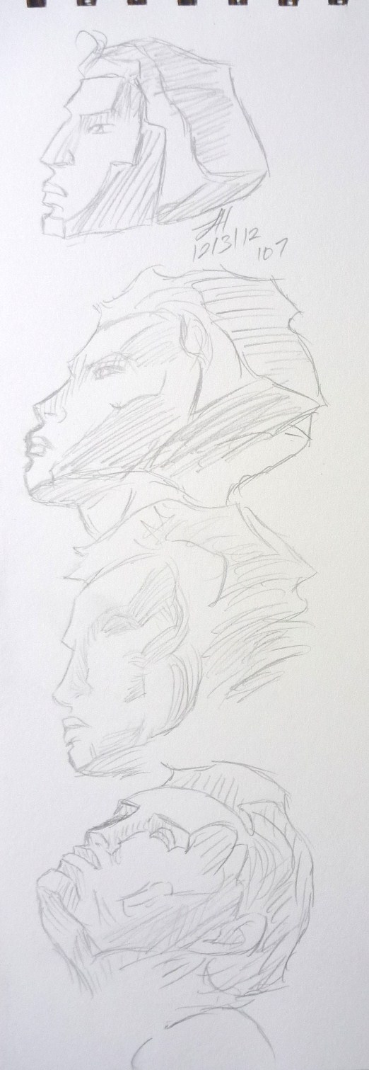 Homework Sketch Dump 24 + Simplifying - Aisazia Creations Blog