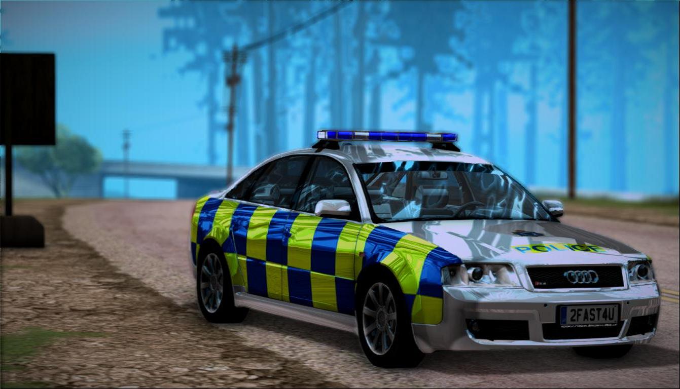 POPO-SPOT: 【REL】 2003 Audi RS6 (C5) U.K Police V2.0