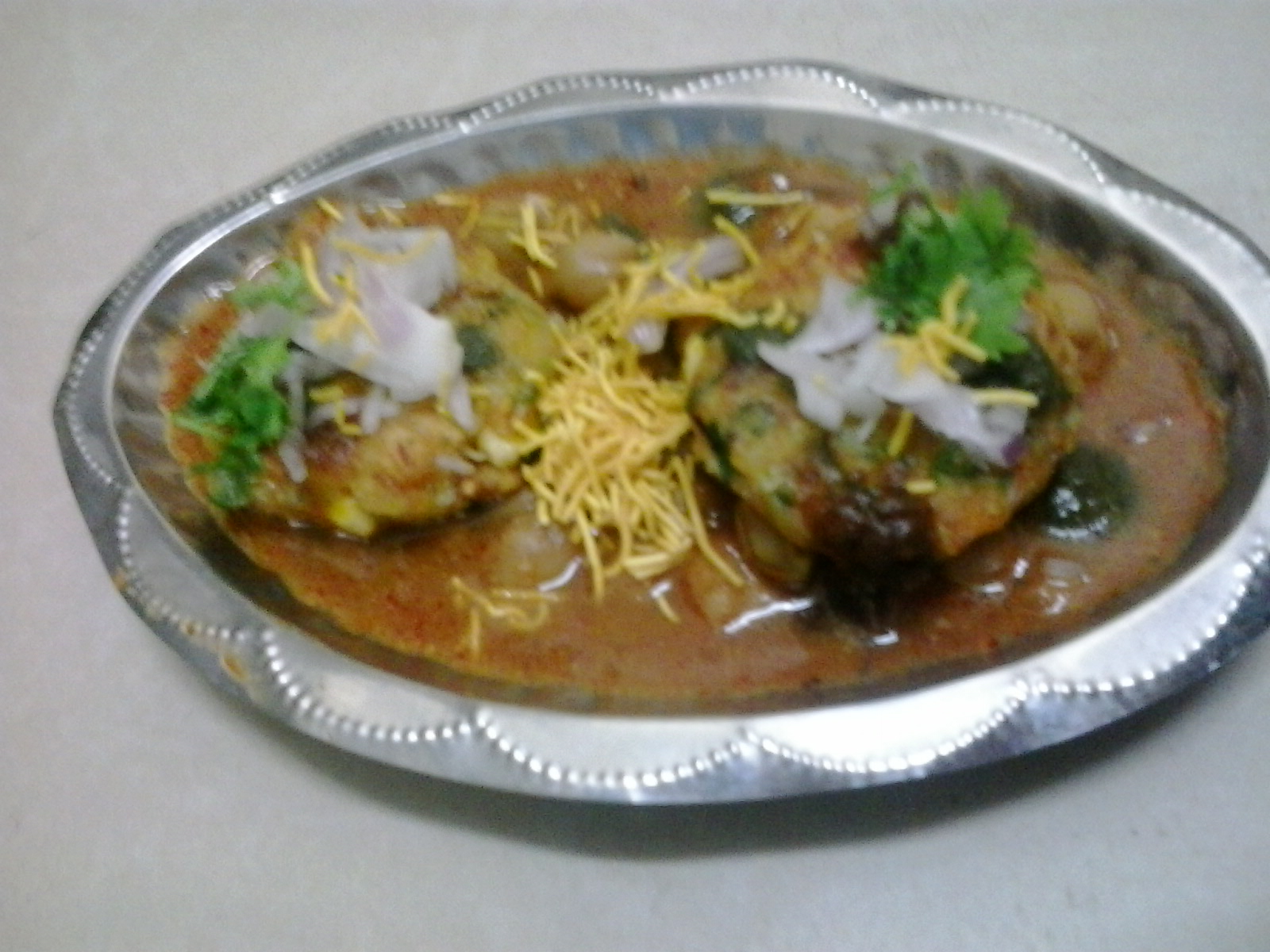 Chole tikki chat | aloo tikki with chole chaat recipe | Annapurna