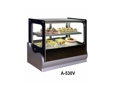 DISPLAY COOLER / SHOWCASE MINUMAN: COUNTERTOP CAKE SHOWCASE / MESIN ...