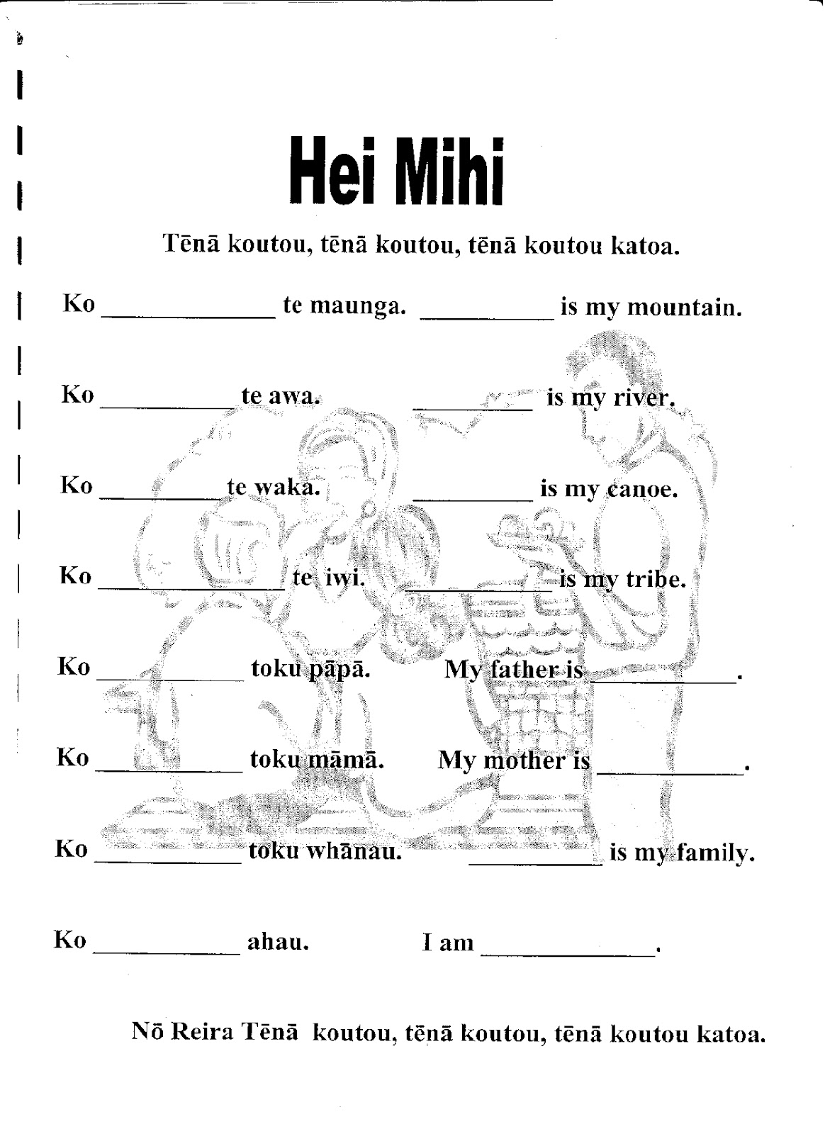 Matchless Info About How To Write A Maori Mihi - Masterad