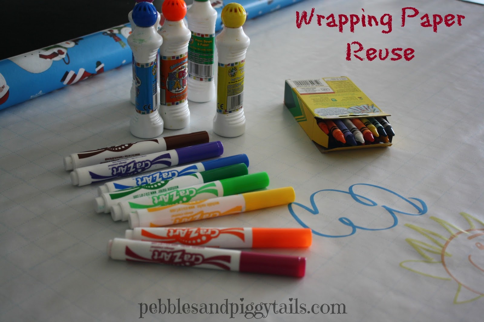 Summer Solution #2 — Reuse Wrapping Paper | Making Life Blissful