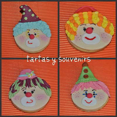 Repostería creativa y mucho más...: Tarta "payaso"