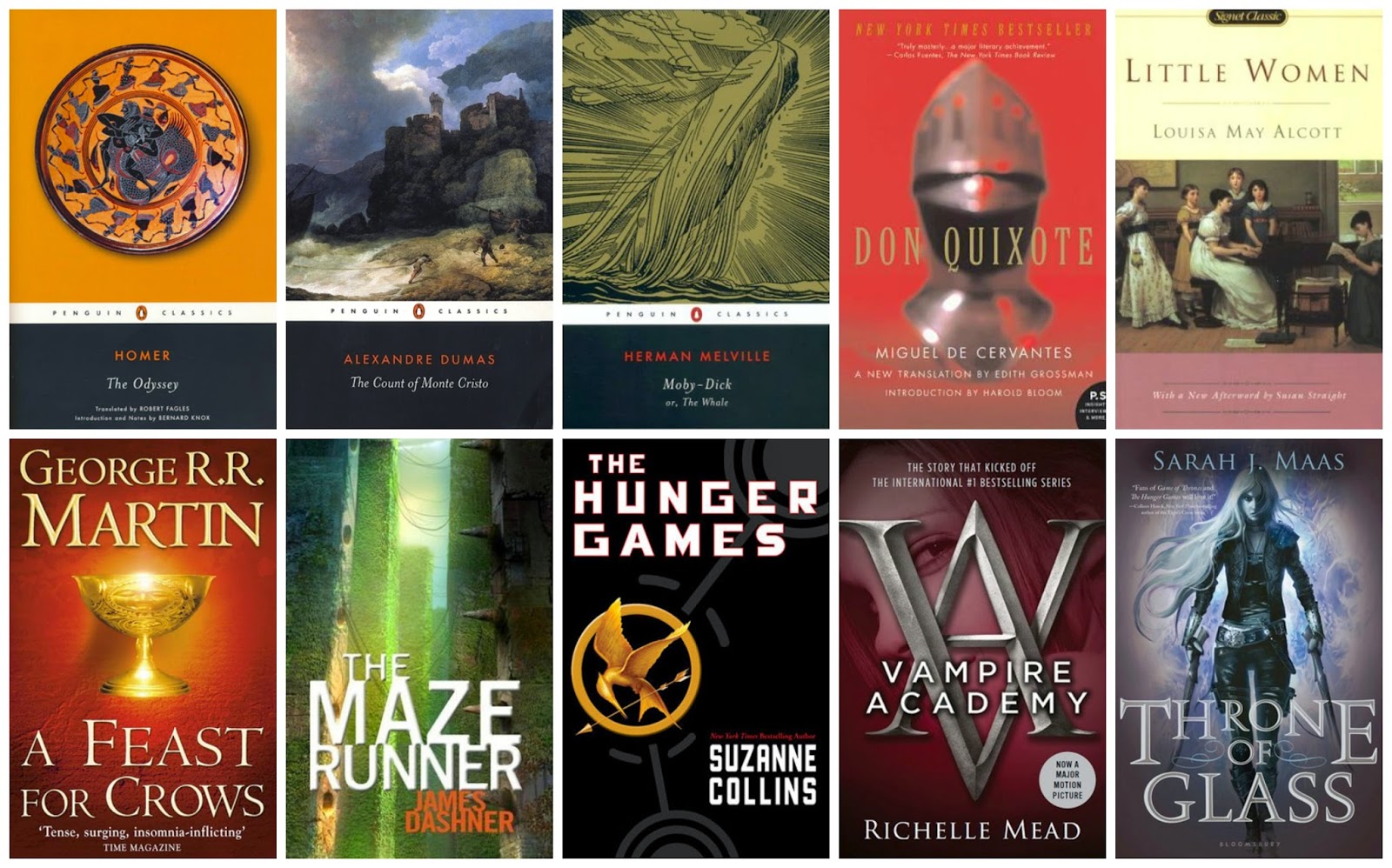 Top Ten Books I'll Probably Never Read - Alba in bookland