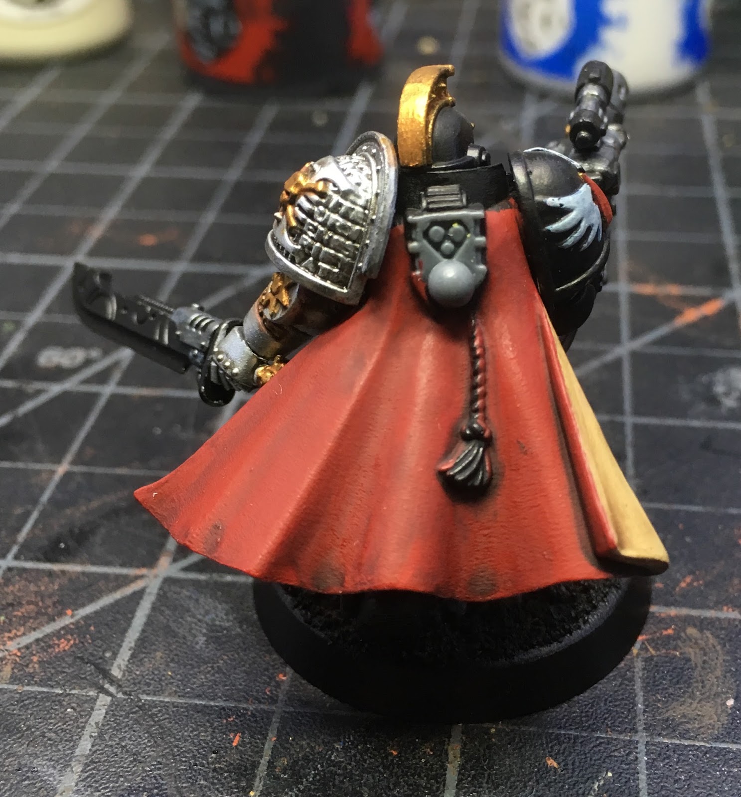 262nd Death Korps of Krieg: WIP: Deathwatch Watch Captain w/jump pack ...