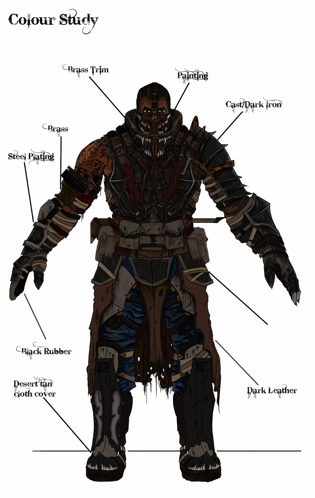 Jamie Stubbs CG Artist: Duke's Character concept