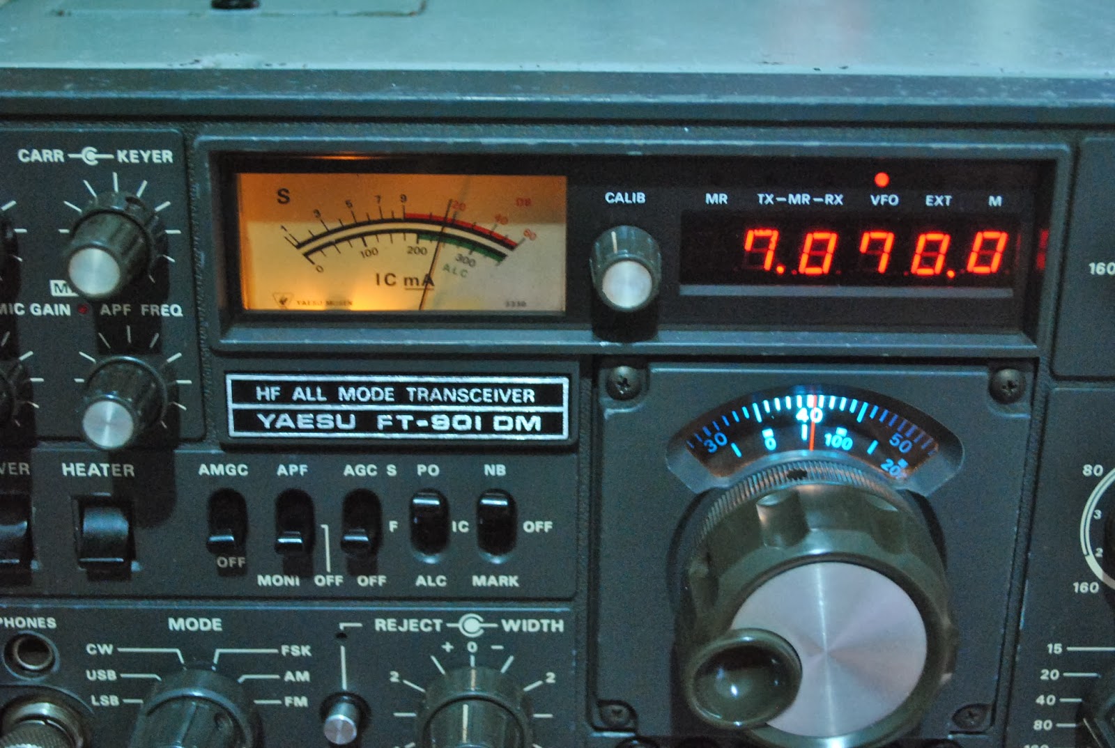 RESTORASI ELECTRONIC TUBES: TRANSCEIVER H F YAESU FT -901 DM made in ...