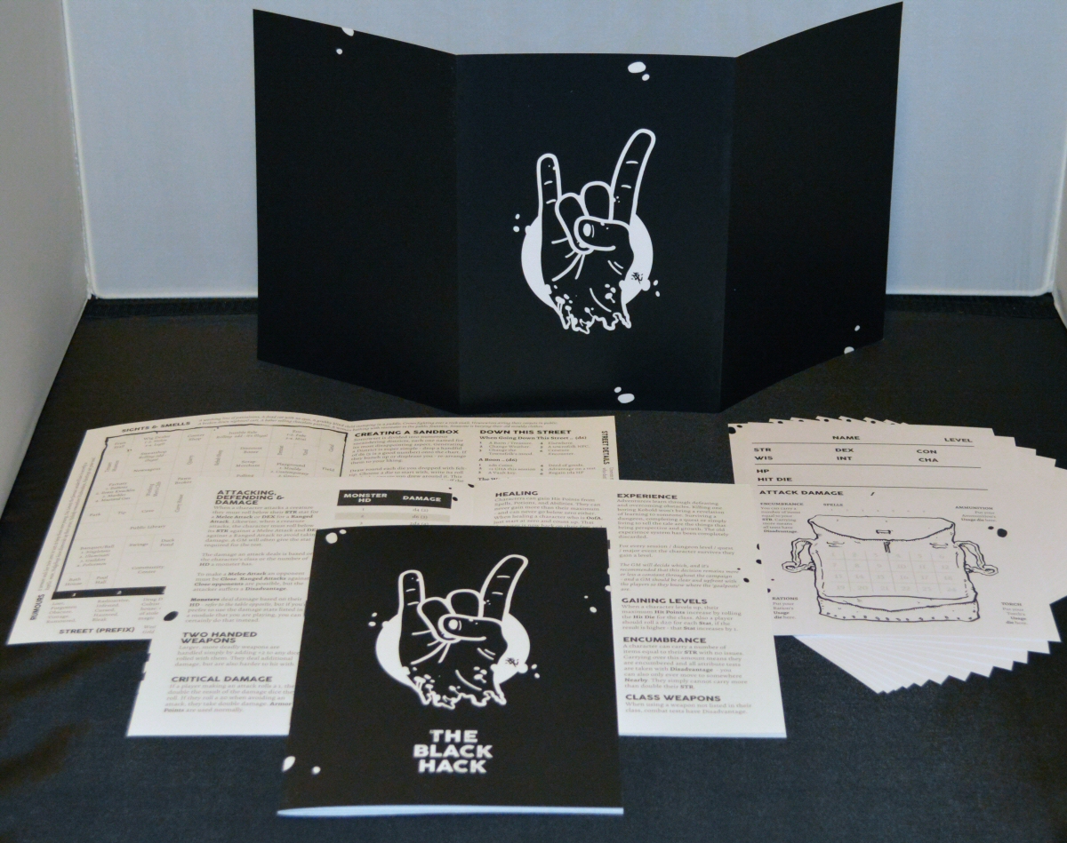 Oubliette Magazine: The Black Hack Print Copies Now on Sale!