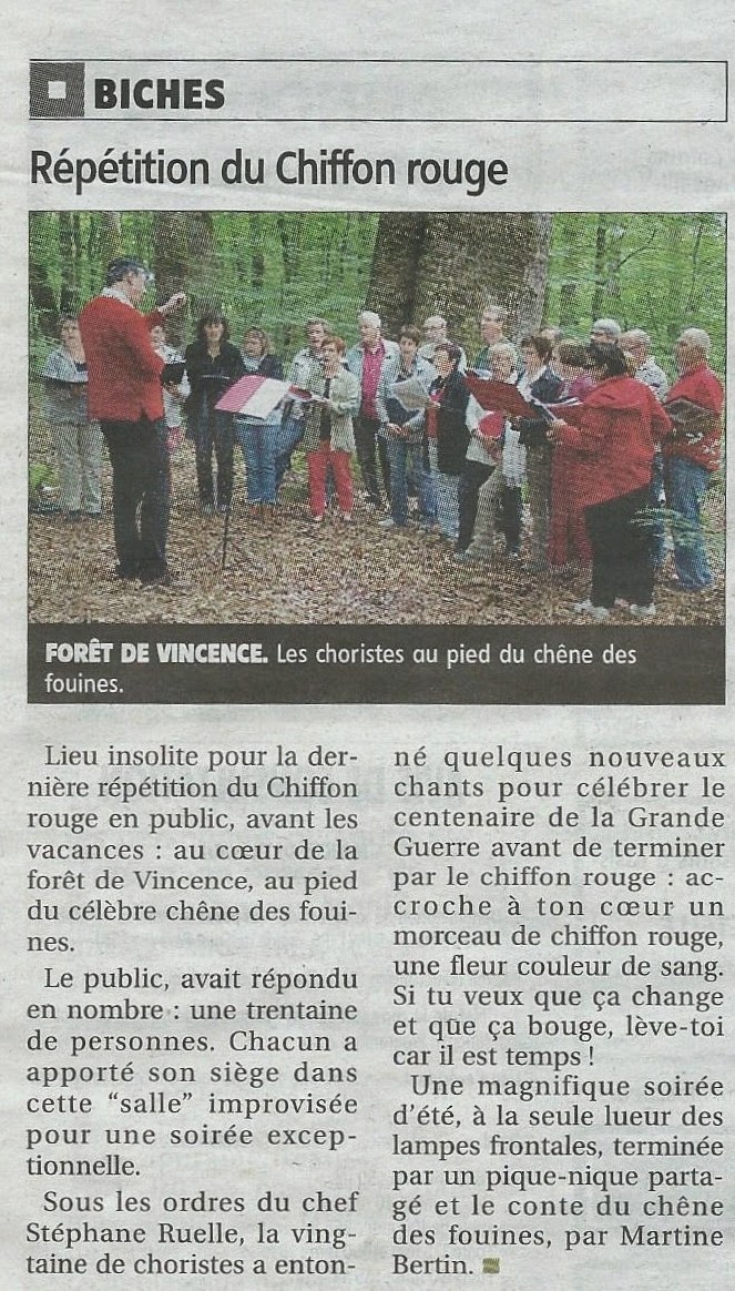 LE CHIFFON ROUGE: Revue de presse