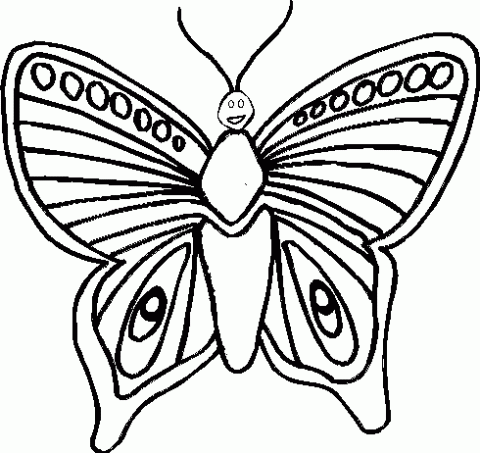 Imajenes de mariposas para calcar - Imagui