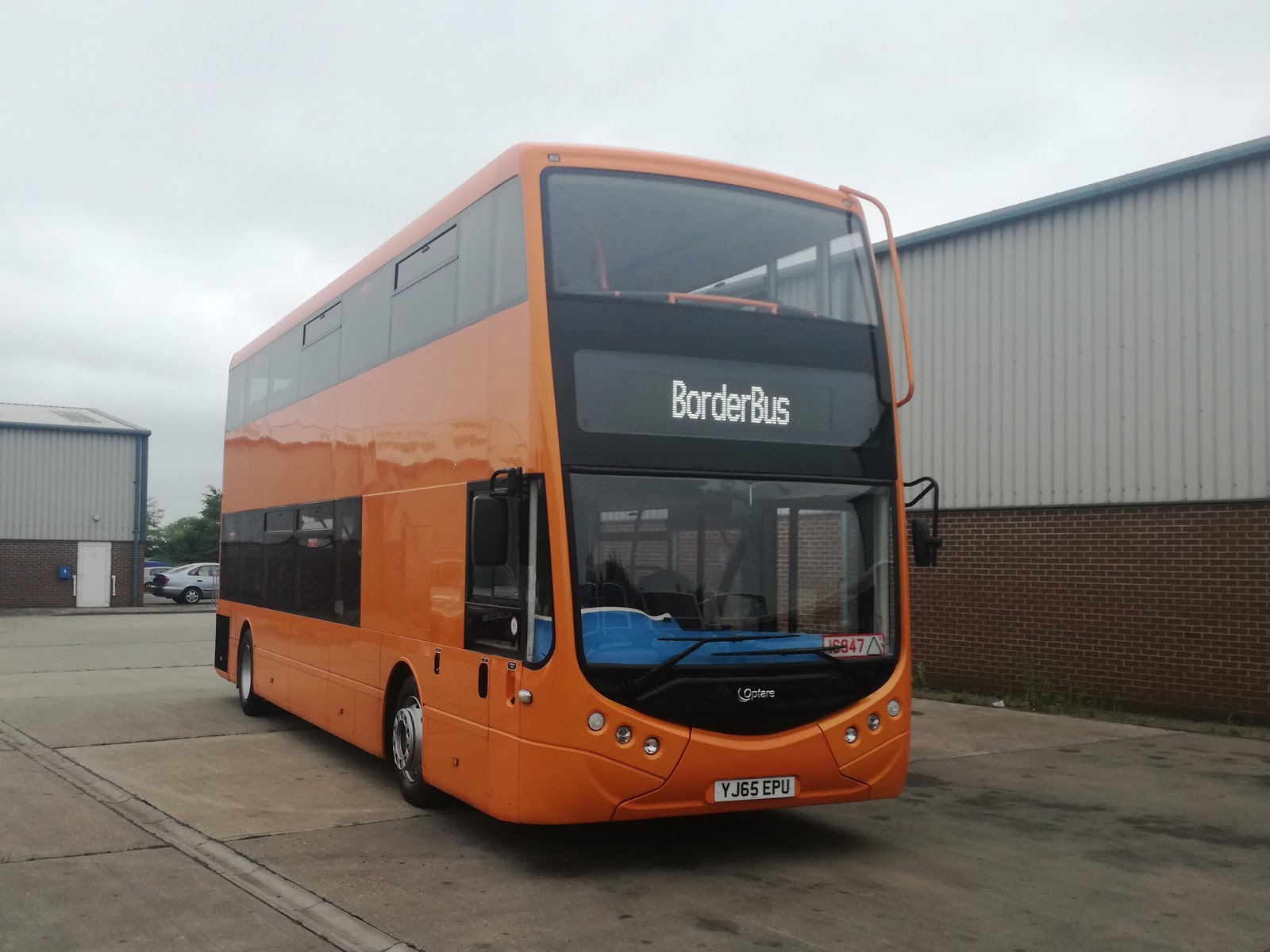 Steve's Bus & Train Page: Optare Metrodecker Arrives & Review