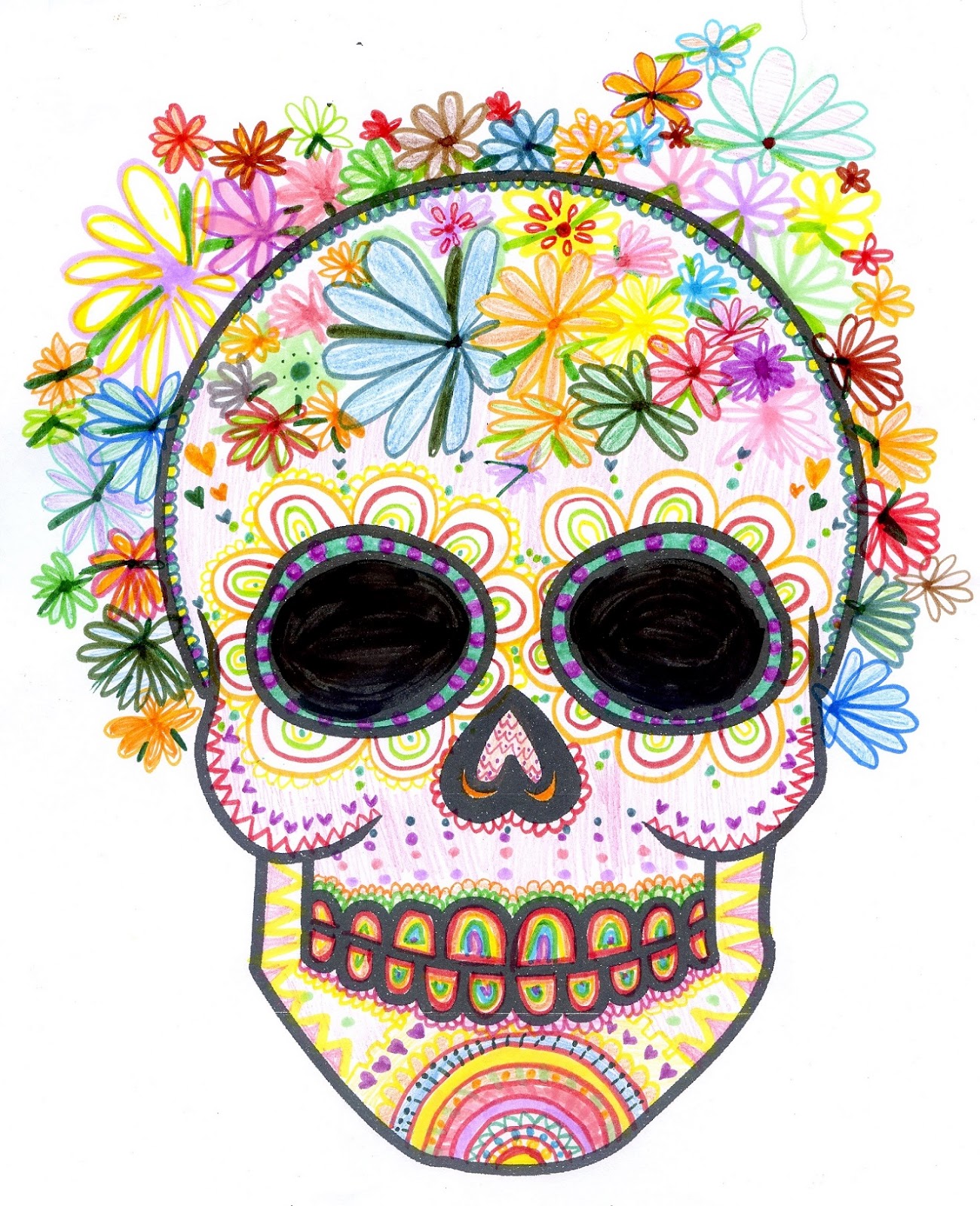 Visual Arts: Día de los muertos