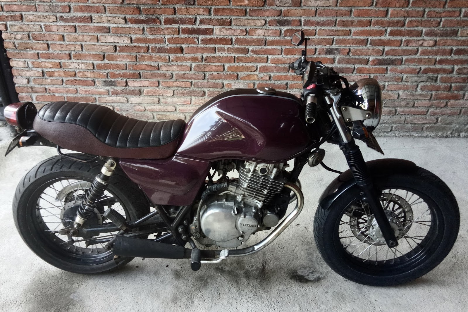 Foto Modifikasi Motor Suzuki Thunder | Wacana Modif Motor