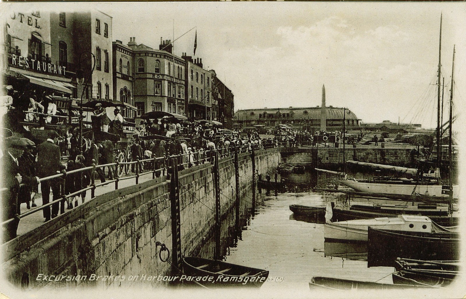 thanetonline: Some old Harbour Parade Ramsgate photos ana moan