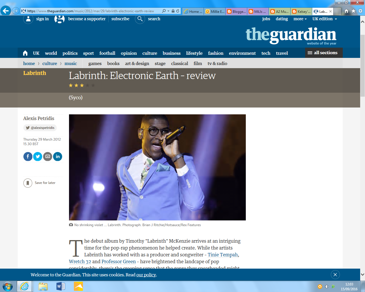 MiLls MuSic MediA BlOg: Synergy