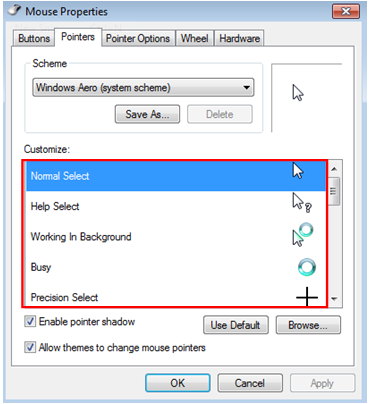 My Basic Computer Skills: How To Change Your Mouse Pointer Icon