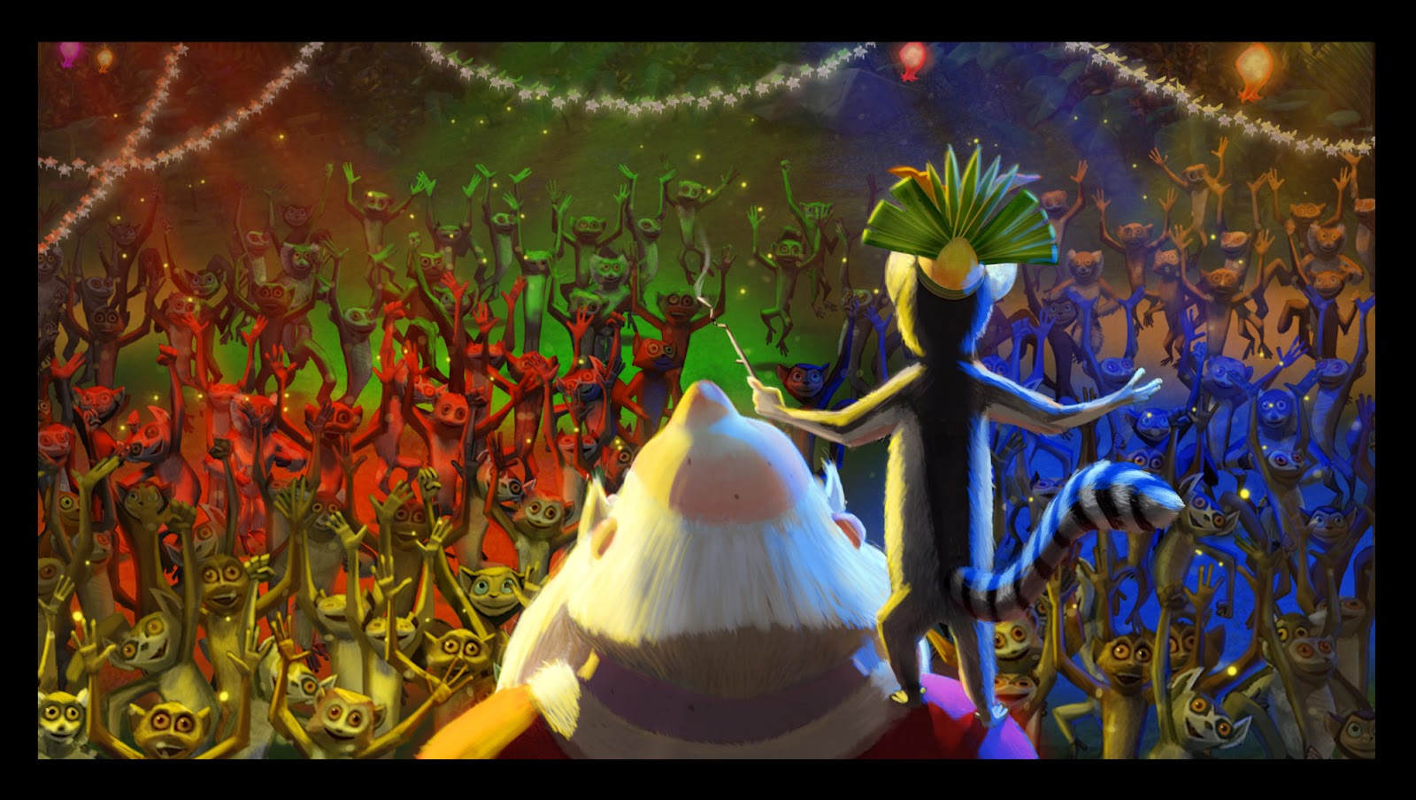 b.lashelle: "Madagascar 2" and "Mad Santa"