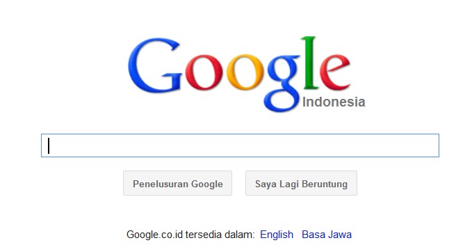 Tampilan Awal Website Populer