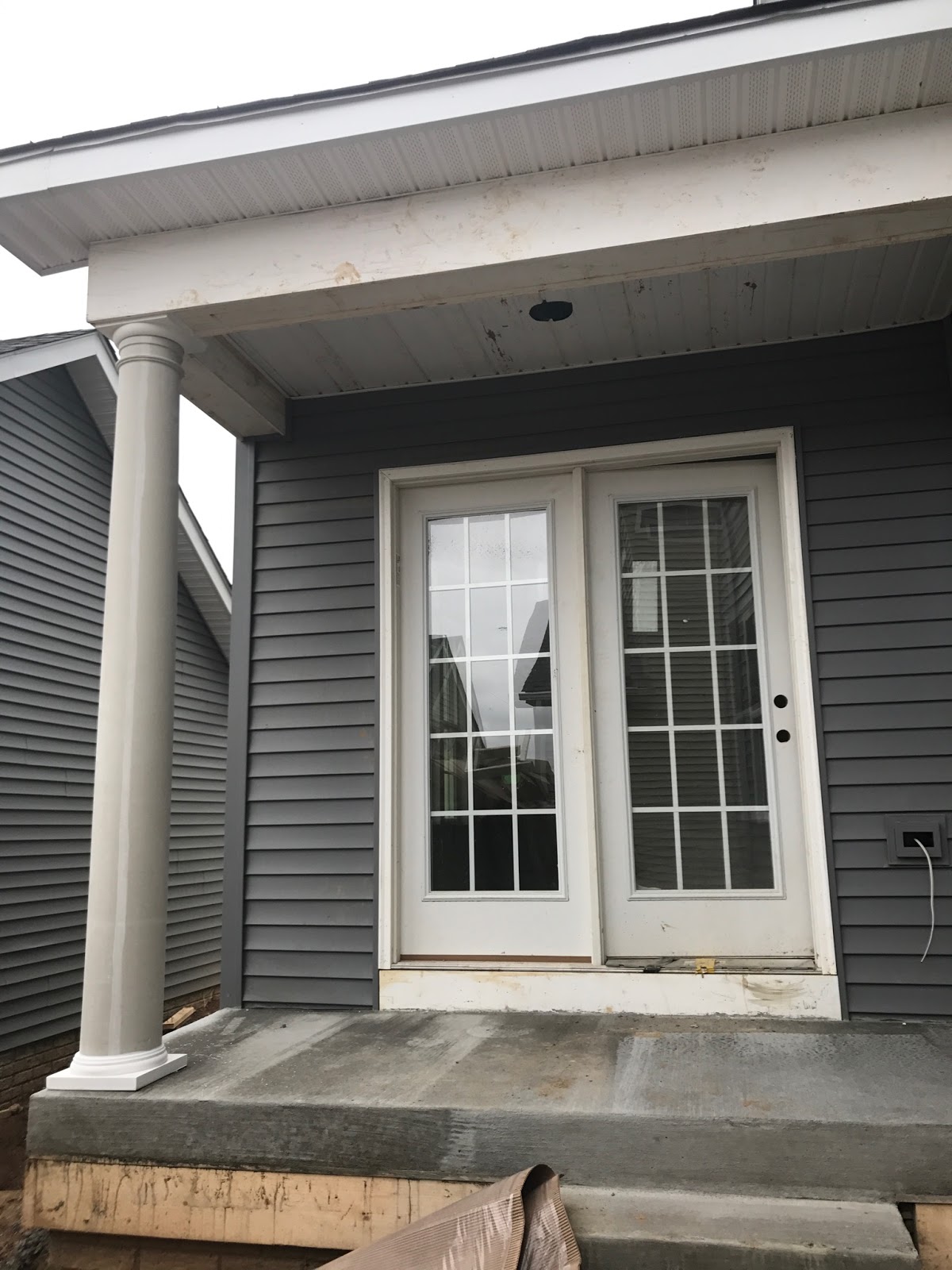 Woodworthy Manor: Front Porch, Cabinets, and Trim
