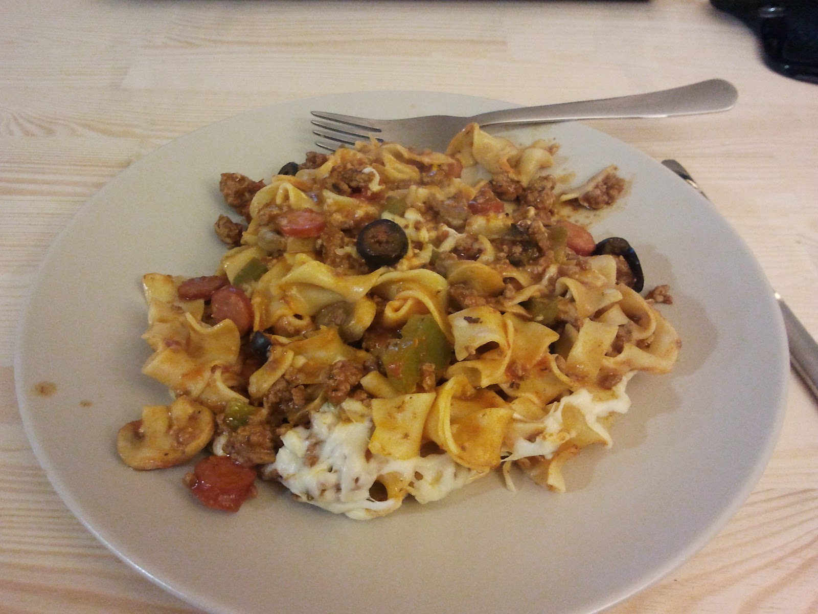 Brahm Pizza Casserole
