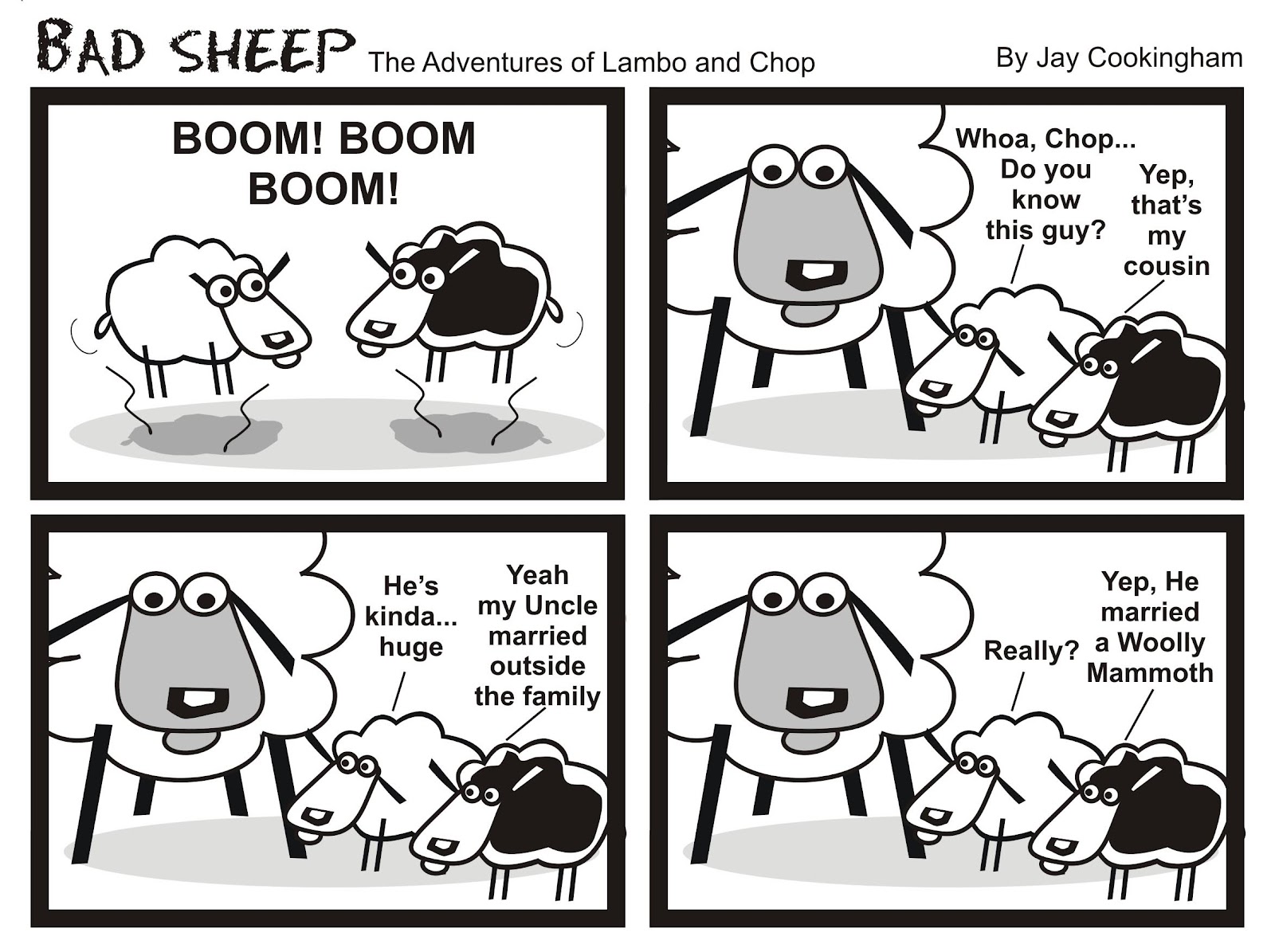 badsheep: Early Strips