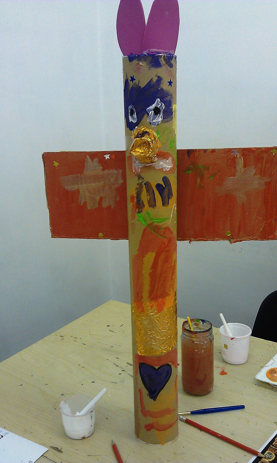 ARTventurers - art and crafts for kids: Totem poles!