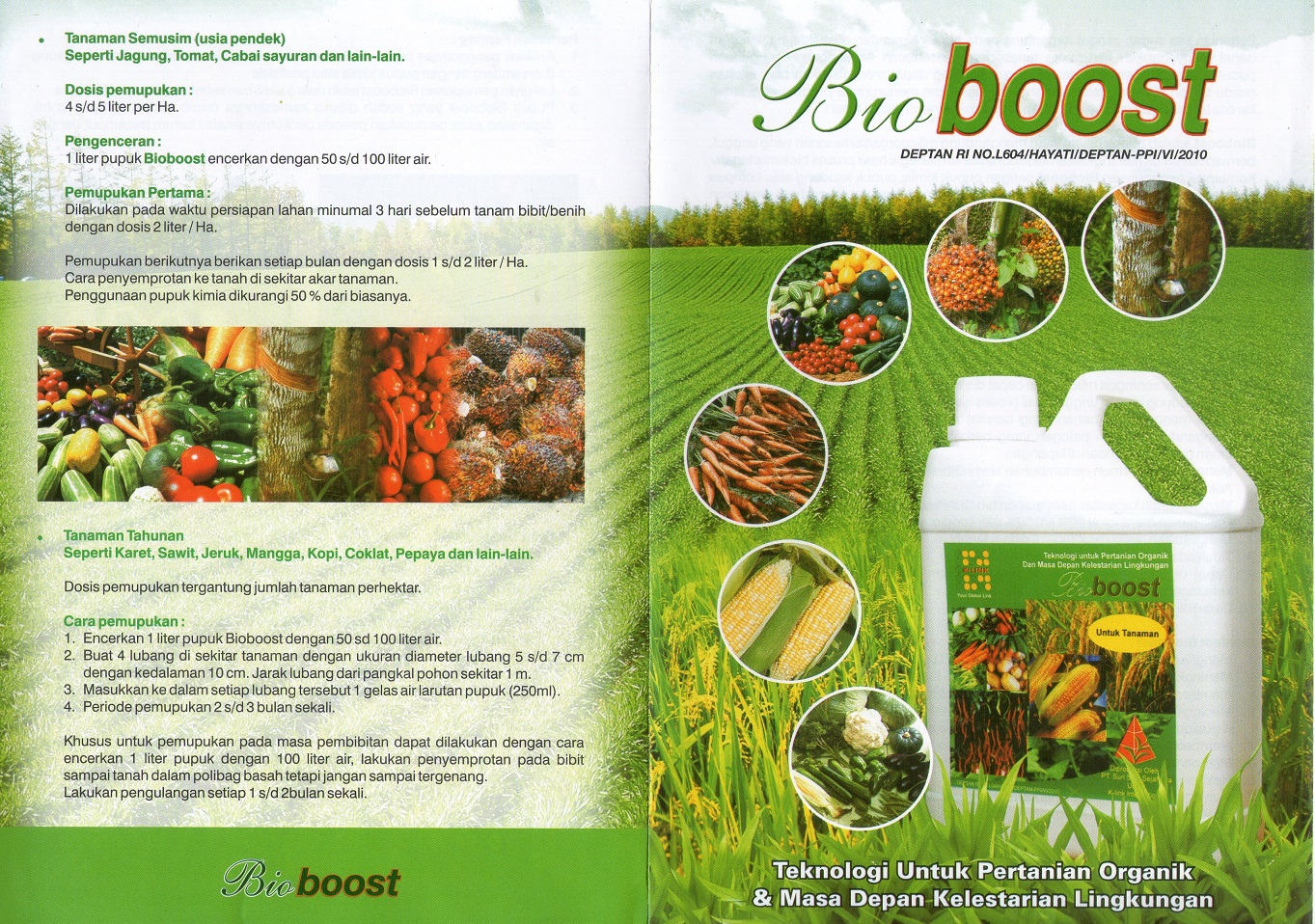 SOLUSI SEHAT & BEBAS FINANSIAL : BIO BOOST PUPUK HAYATI MENGHEMAT ...
