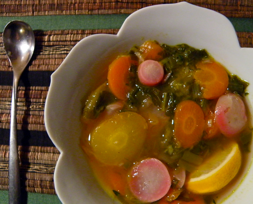 Seasonal Eating: Spring Tonic Root Vegetable Soup