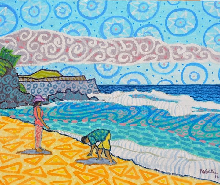 Roshni Goonraj Beeharry: Staring at paintings : Mauritian artist Pascal ...