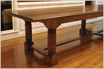 Turner Custom Furniture: A Very Large Custom Dining Table