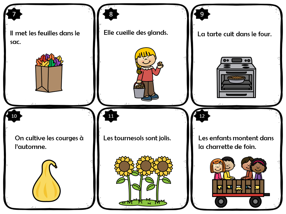 la classe de caro.: Saison: L'automne