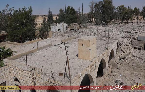 Asian Defence News: ISIS blows up infamous Palmyra Prison in Syria