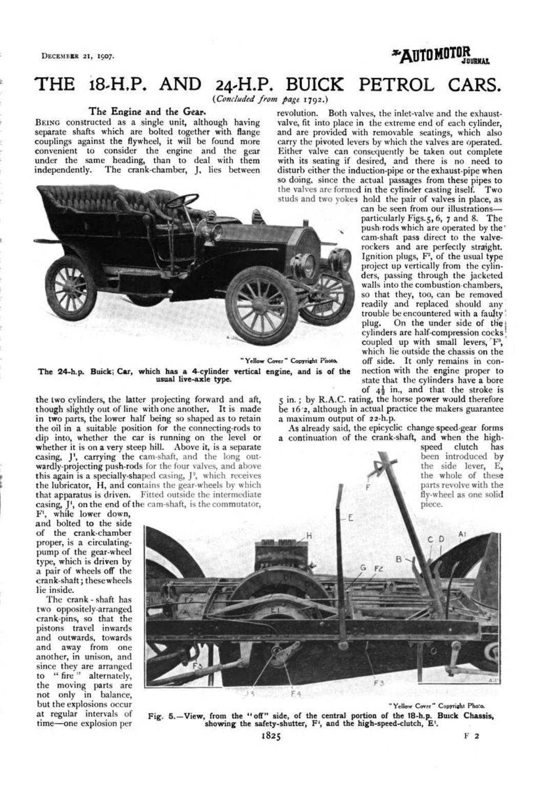 All Things Buick: Buick For 1907.