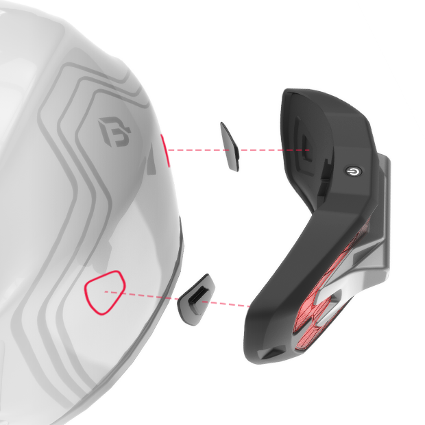 Motorcycle Helmets: BrakeFree: The Smart Brake Light for Motorcyclists