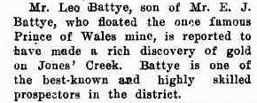 Saturday's Newspaper Snippet - Leo Battye