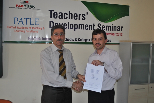 OTA Certificates Distribution in Quetta ~ PAKTURK ENGLISH DEPARTMENT