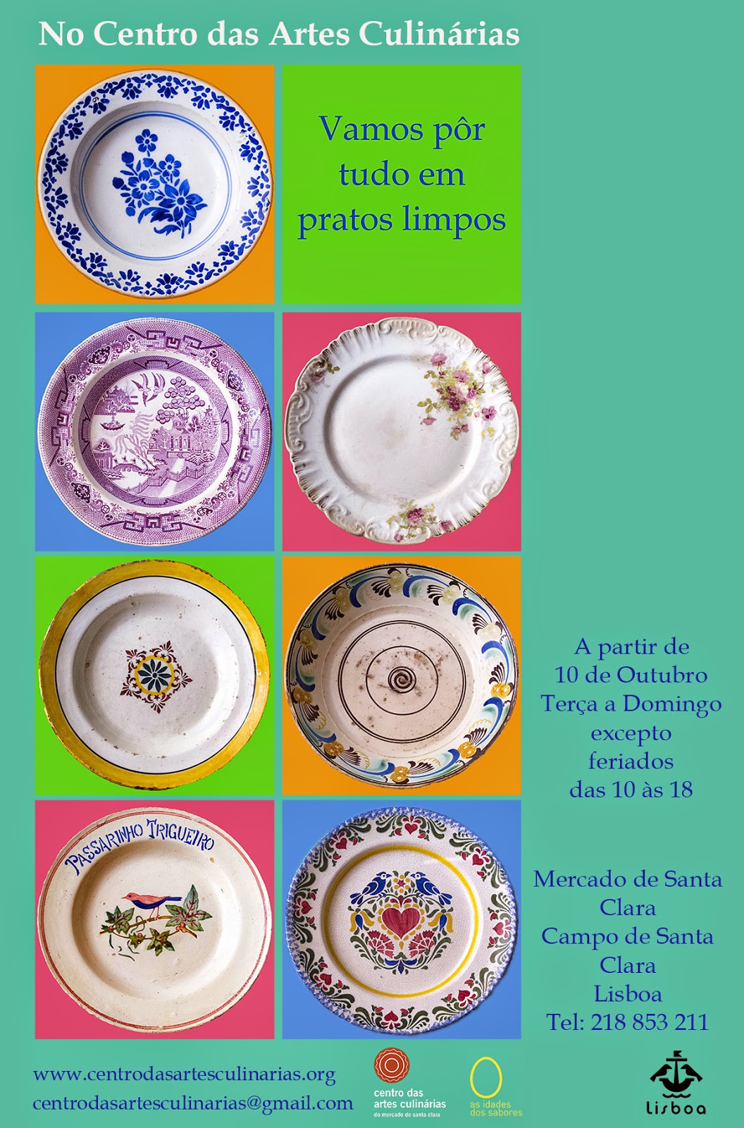 Garfadas on line: Exposição: "Vamos pôr tudo em pratos limpos"