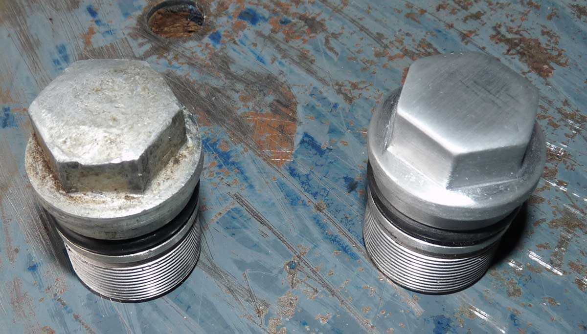 My Motorcycle Restoration Diary & Notes: TY175: Forks Stripped