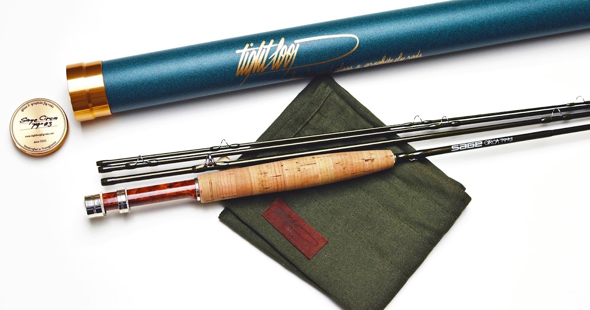 Handcrafted graphite and fiberglass fly rods: Sage Circa