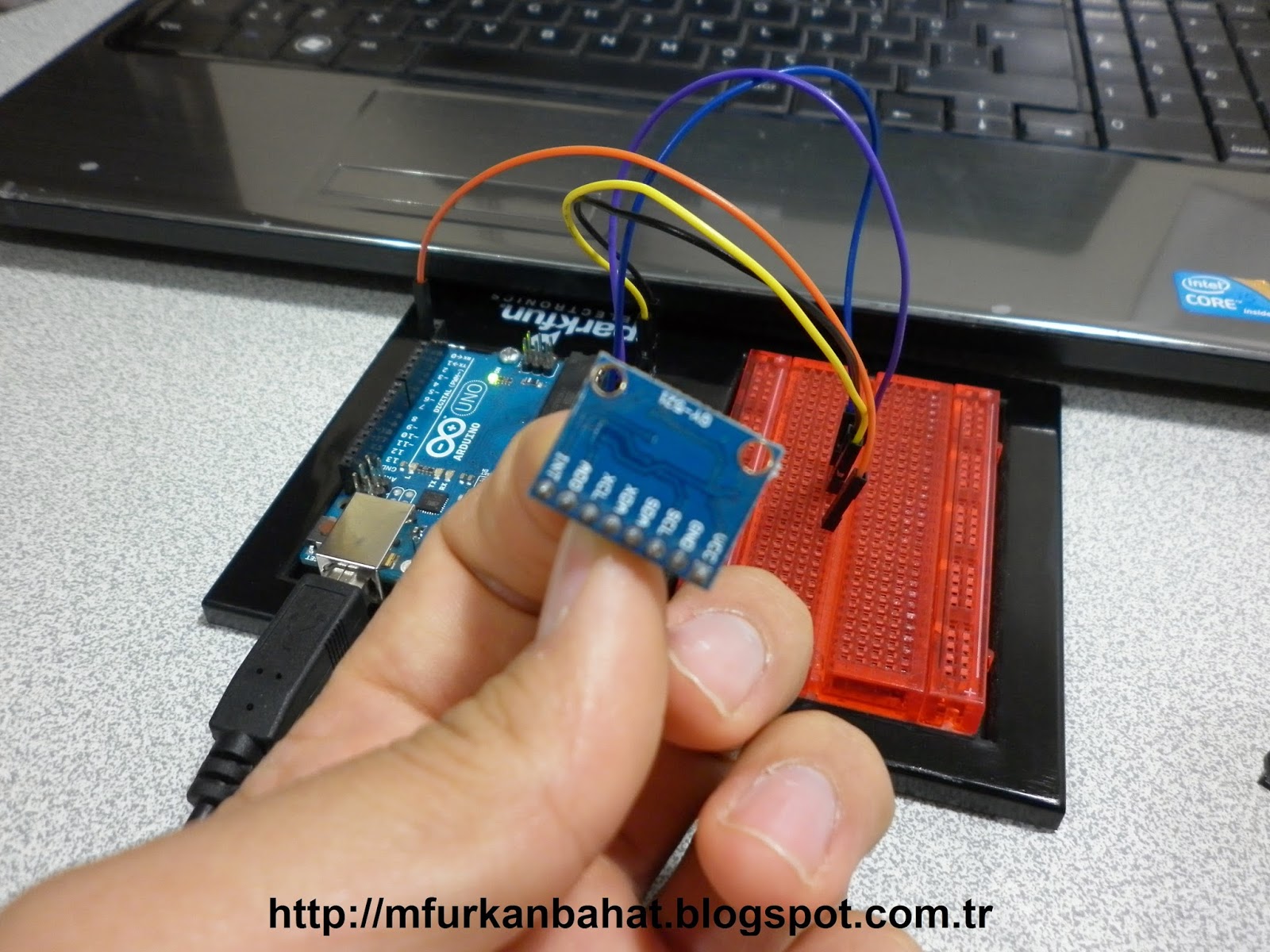 Artificial Horizon and Compass Using Arduino-Processing-MPU6050