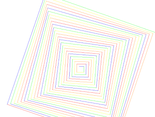 jugad2 - Vasudev Ram on software innovation: Square spiral - drawing ...