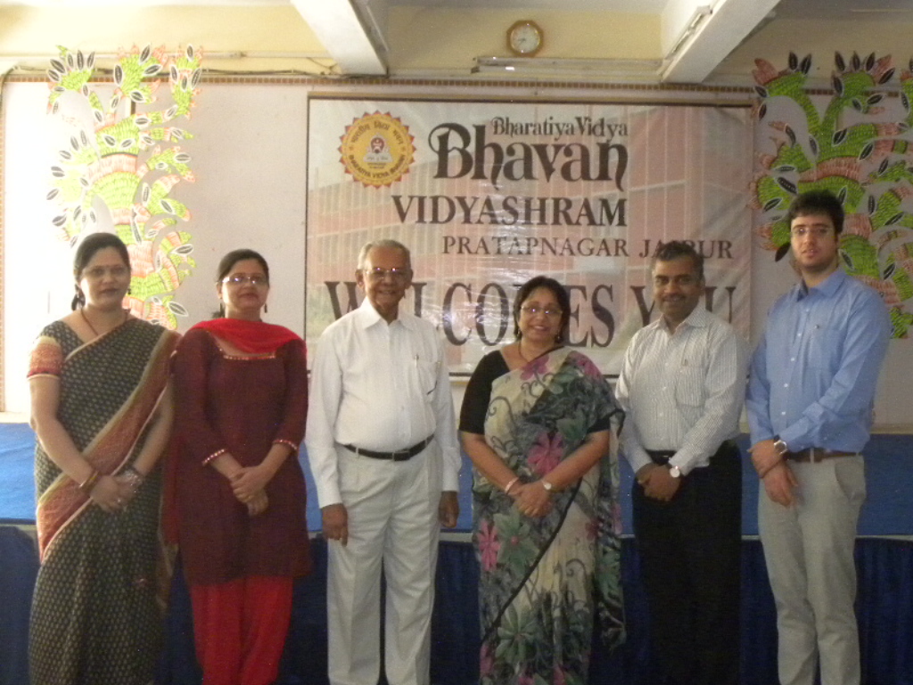 INDIAN DEVELOPMENT FOUNDATION: Benevolence from Bhavan's Vidyashram, Jaipur