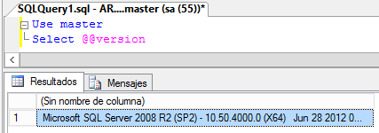 MSSQL: Saber la versión de SQL Server instalada | SYSADMIT