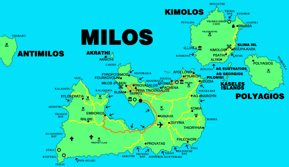 Destinations of Greece: Kimolos Island