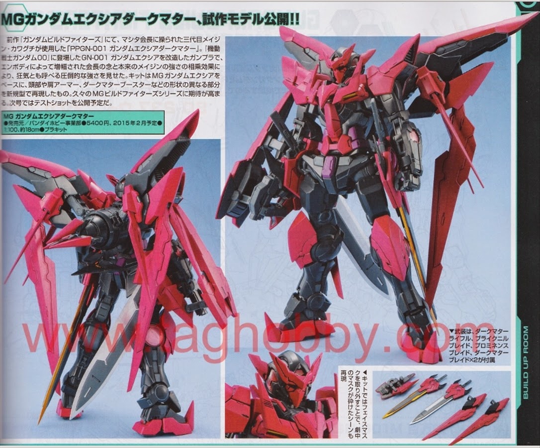MG 1/100 Exia Dark Matter - Release Info, Box Art and Official Images
