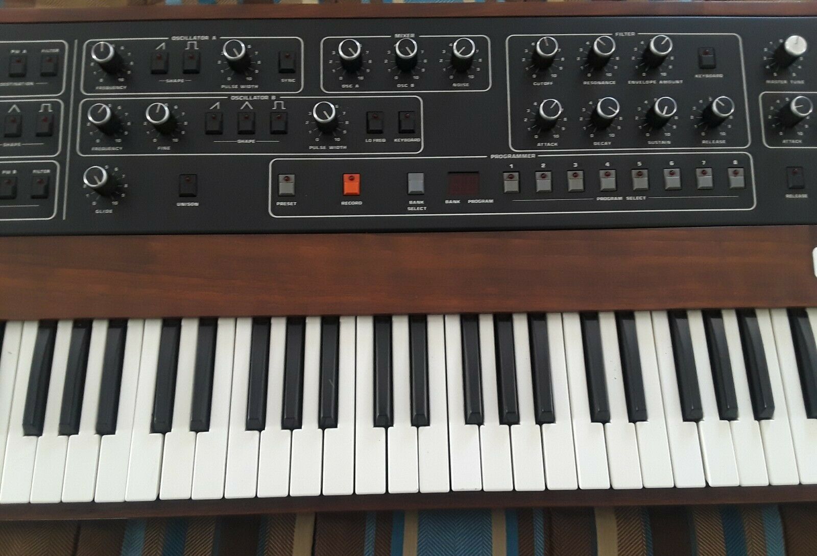 MATRIXSYNTH: Sequential Circuits Prophet 5 Keyboard Synthesizer SN 6099