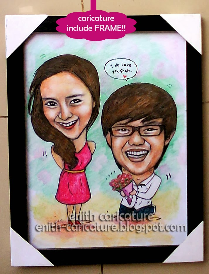 ENITH Caricature : DAFTAR HARGA KARIKATUR + FRAME