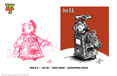 Living Lines Library: Toy Story 3 (2010) - Character Design