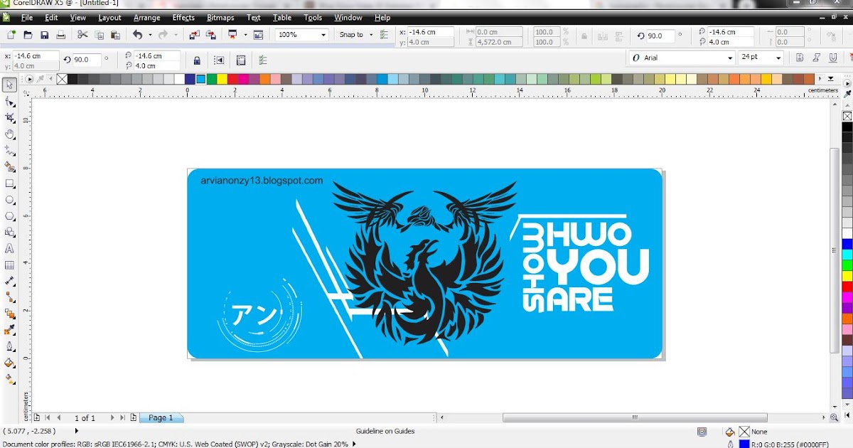 29+ Ukuran Desain Mug Dengan Coreldraw