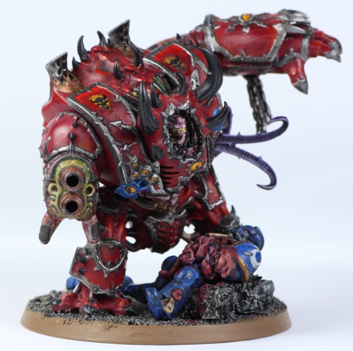 Art and Musings of a Miniature Hobbyist: Word Bearers Helbrute in a ...